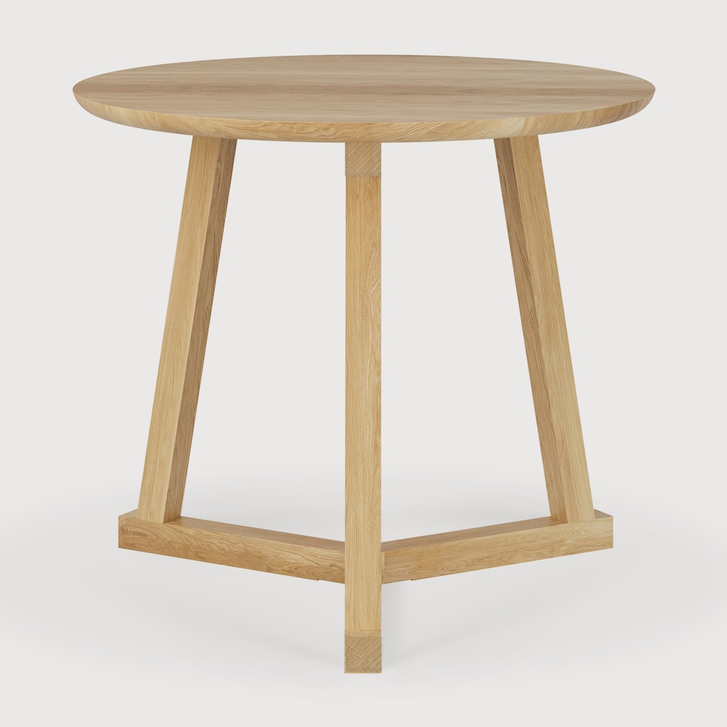 Oak Tripod side table | Re-loved
